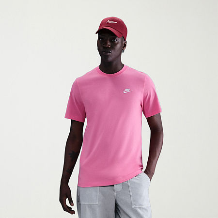 Click here for Nike Club Embroidered Logo Mens Crew Neck Short Sl... prices