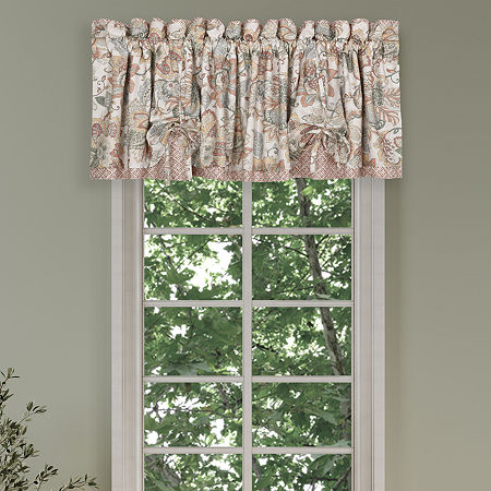 Click here for Royal Court Janessa Jacquard Window Straight Valan... prices