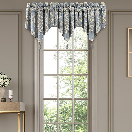 Click here for Royal Court Lorenzo Damask Window Ascot Valance -... prices