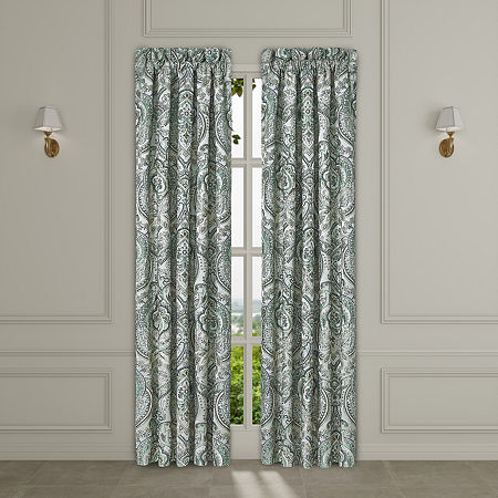 J Queen New York Nico Window Panel Pair  50 x 84 - Spa