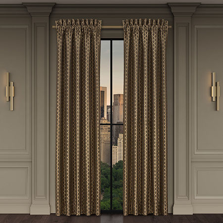 J Queen New York Metropolitan Window Panel Pair  50 x 95 - Cloud