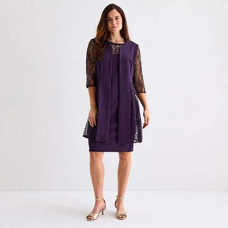 Click here for Maya Brooke Womens Lace Pearl Trim Jacket Dress  1... prices
