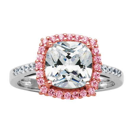 Click here for Sparkle Allure Womens Cubic Zirconia Square Halo E... prices