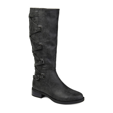 Journee Collection Womens Carly Wide Calf Boots - Black