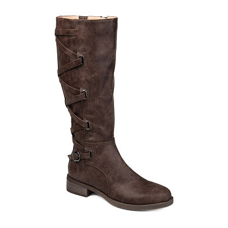 Journee Collection Womens Carly Wide Calf Boots - Brown