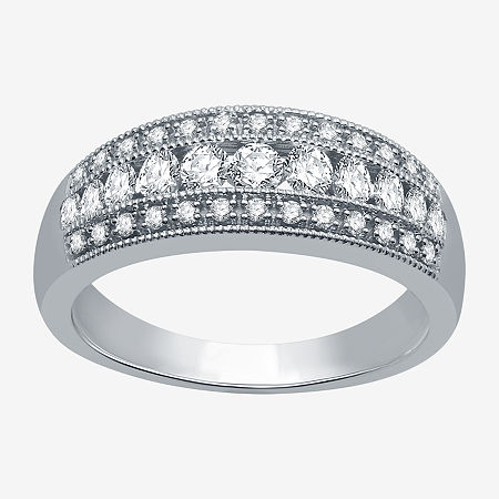 Click here for (H-I / I1) Womens 1/2 CT. T.W. Lab Grown White Dia... prices