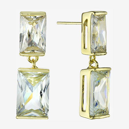 Click here for Sparkle Allure Womens Crystal 14K Gold Over Brass... prices