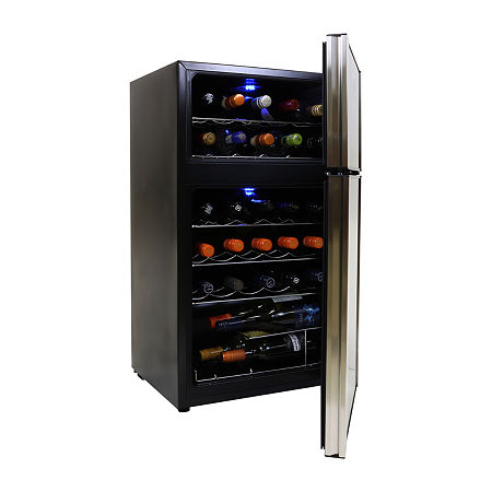 Click here for Koolatron 29 Bottle Dual Zone Wine Cooler Freestan... prices
