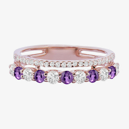 Click here for Womens Lab Created Gemstone 14K Gold Over Silver S... prices