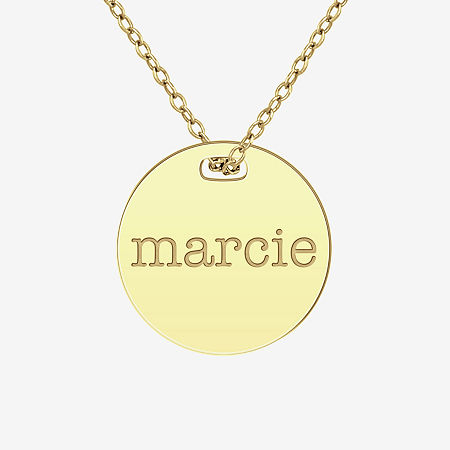 Click here for Womens 24K Gold Over Silver 18 Inch Pendant Neckla... prices