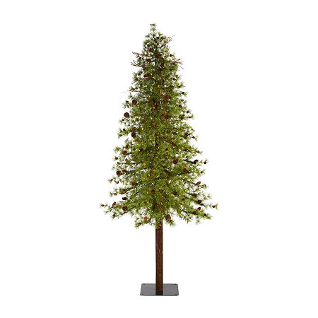 Click here for Nearly Natural Wyoming Faux 9 Foot Pre-Lit Christm... prices