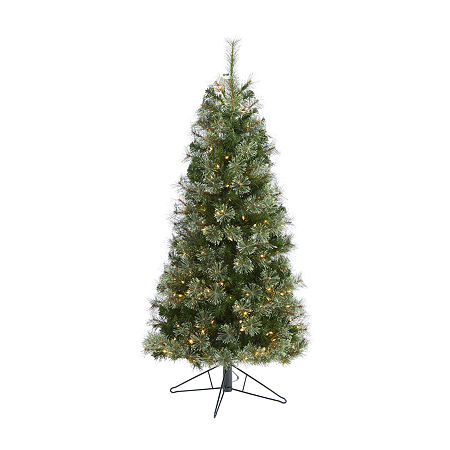Click here for Nearly Natural Cashmere Slim Faux 5 Foot Pre-Lit C... prices