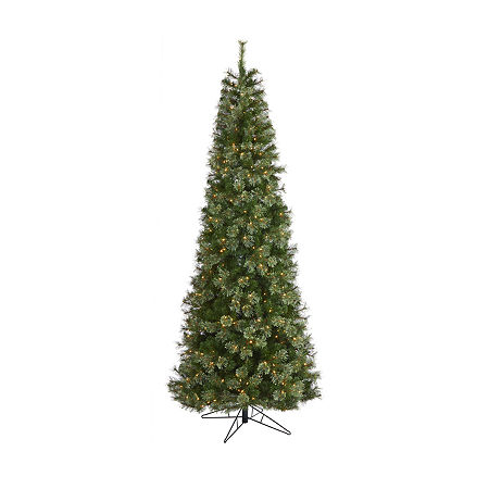 Click here for Nearly Natural Cashmere Slim Faux 9 Foot Pre-Lit C... prices