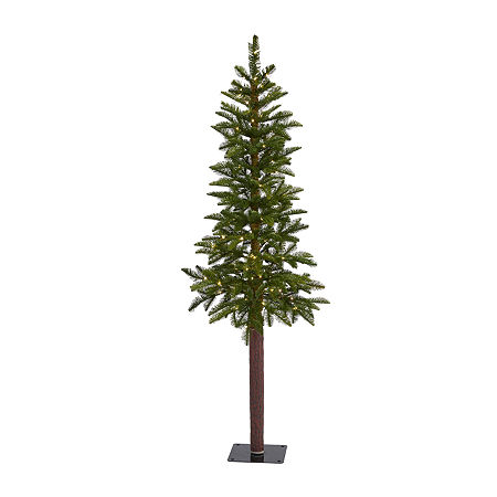 Click here for Nearly Natural Alfaux 5 Foot Pre-Lit Christmas Tre... prices