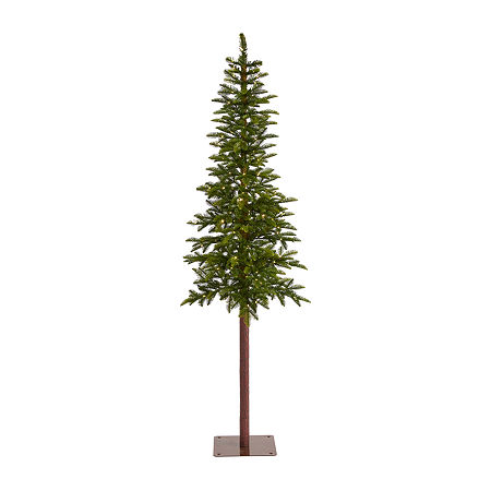 Click here for Nearly Natural Alfaux 7 Foot Pre-Lit Christmas Tre... prices