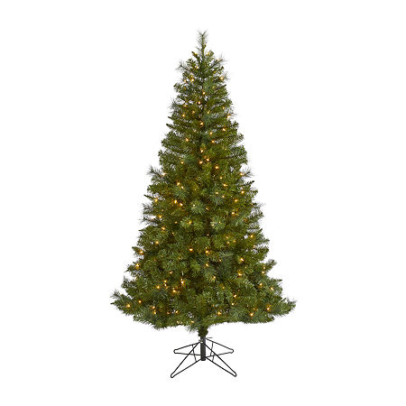Click here for Nearly Natural Faux 6 Foot Pre-Lit Spruce Christma... prices