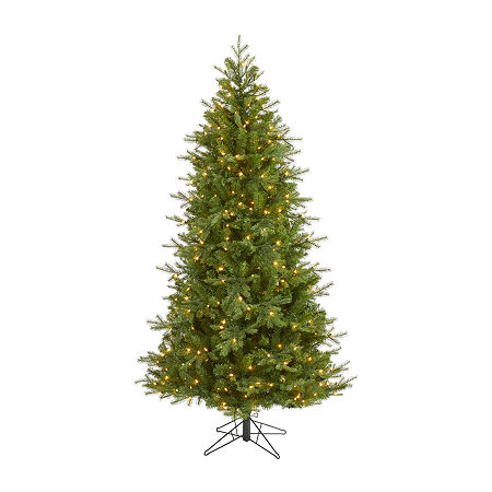 Click here for Nearly Natural Vienna Faux 7 Foot Pre-Lit Fir Chri... prices