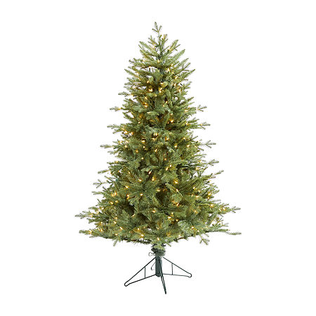 Click here for Nearly Natural New Hampshire Faux 5 Foot Pre-Lit S... prices