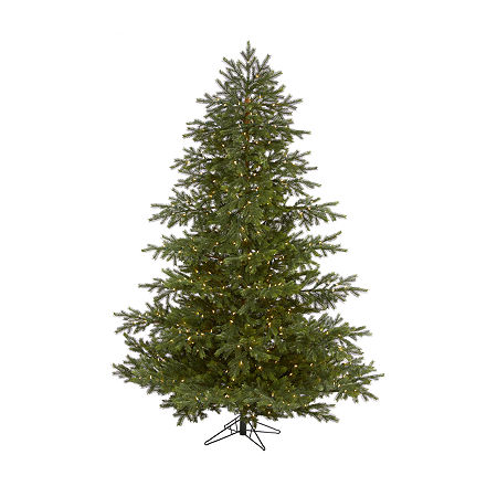 Click here for Nearly Natural Real Touch Faux 7 1/2 Foot Pre-Lit... prices