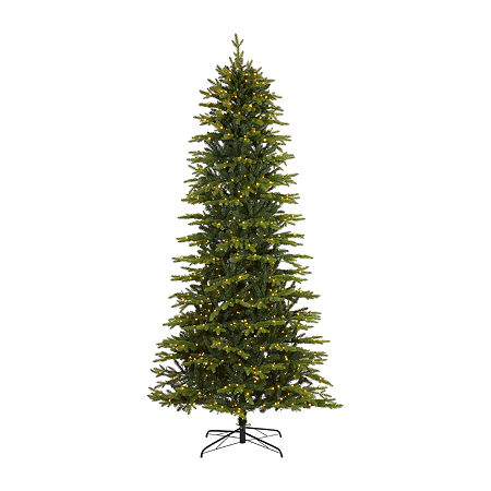 Click here for Nearly Natural Belgium Look Faux 9 Foot Pre-Lit Fi... prices