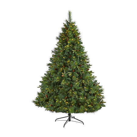 Click here for Nearly Natural Full Bodied Mixed Faux 7 Foot Pre-L... prices