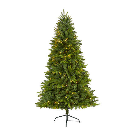 Click here for Nearly Natural Sun Valley 6 Foot Pre-Lit Fir Chris... prices