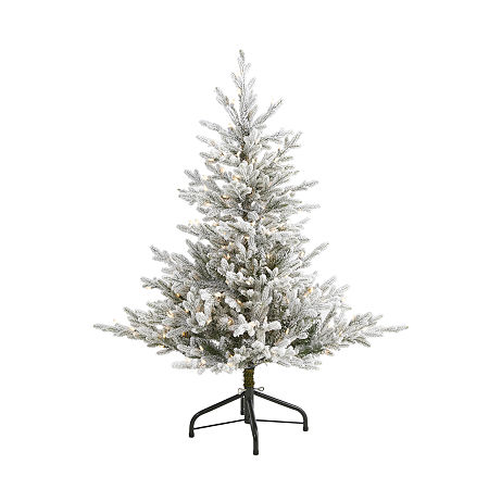 Click here for Nearly Natural Flocked Fraser 4 Foot Pre-Lit Fir C... prices