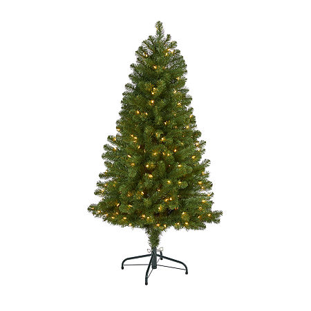 Click here for Nearly Natural 5 Foot Pre-Lit Fir Christmas Tree... prices