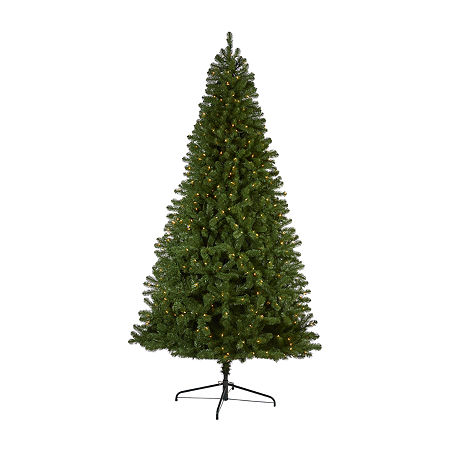 Click here for Nearly Natural 9 Foot Pre-Lit Fir Christmas Tree... prices
