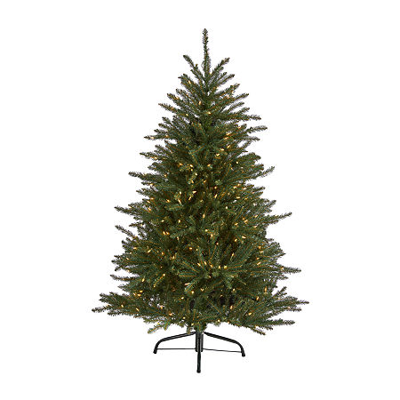 Click here for Nearly Natural 5 Foot Pre-Lit Fir Christmas Tree... prices
