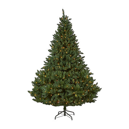 Click here for Nearly Natural Spruce 8 Foot Pre-Lit Spruce Christ... prices