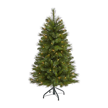 Click here for Nearly Natural Mountain 4 Foot Pre-Lit Pine Christ... prices
