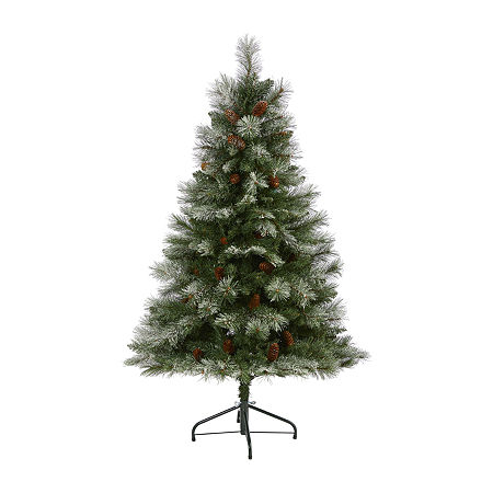 Click here for Nearly Natural Snowed Mountain 5 Foot Pine Christm... prices