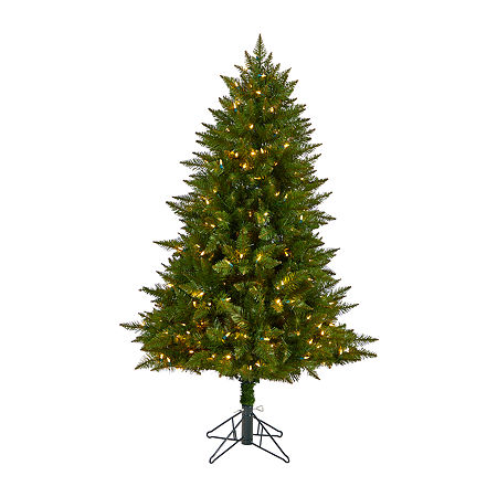 Click here for Nearly Natural Vermont Faux 5 Foot Pre-Lit Spruce... prices