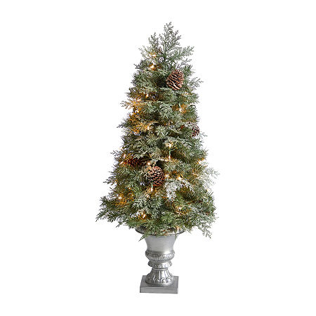 Click here for Nearly Natural Faux 4 Foot Pre-Lit Pine Christmas... prices