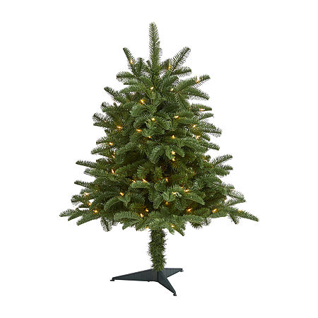 Click here for Nearly Natural Faux 3 Foot Pre-Lit Spruce Christma... prices