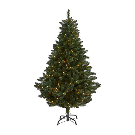 Click here for Nearly Natural Faux 6 Foot Pre-Lit Spruce Christma... prices