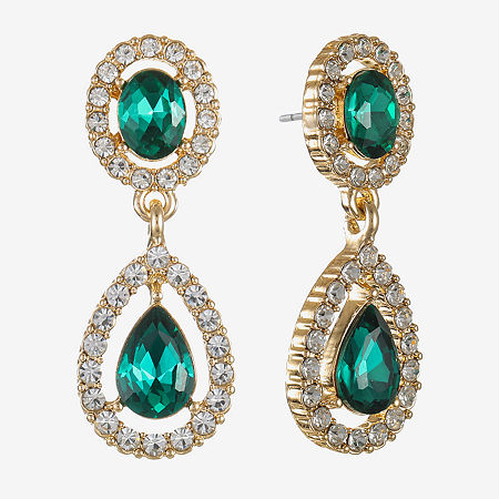 Click here for Monet Jewelry Womens Glass Hypoallergenic Drop Ear... prices