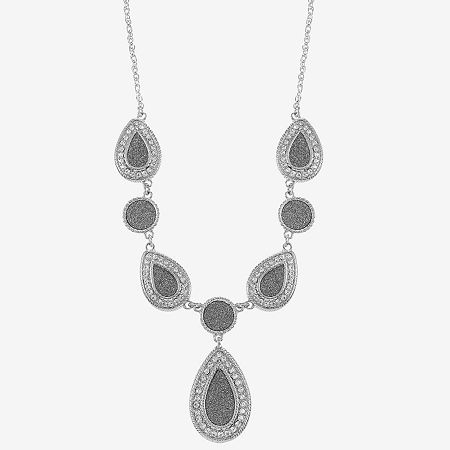 Click here for Monet Jewelry Womens Glass 18 Inch Y Necklace  One... prices