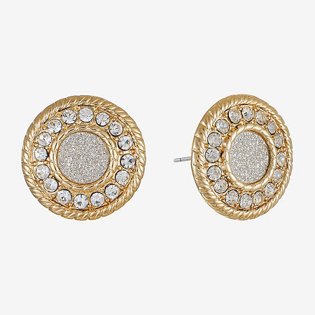 Click here for Monet Jewelry Glass 17.3mm Round Stud Earrings  On... prices