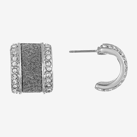 Click here for Monet Jewelry Huggie Womens Glass 17mm Hypoallerge... prices