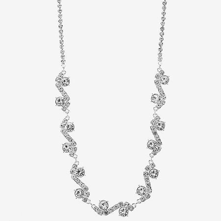 Click here for Monet Jewelry Timeless Silver Tone Twist Womens 17... prices