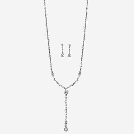 Click here for Monet Jewelry Timeless Silver Tone Lariant Necklac... prices