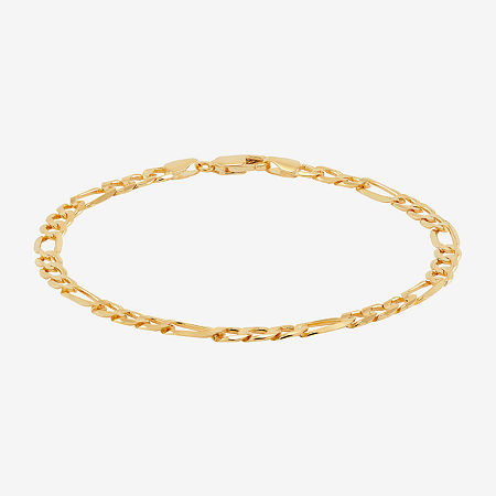 Click here for Unisex Adult 14K Gold 8 1/2 Inch Solid Figaro Chai... prices