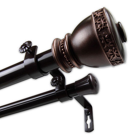 Click here for Rod Desyne Delaney Double Curtain Rod  One Size  B... prices