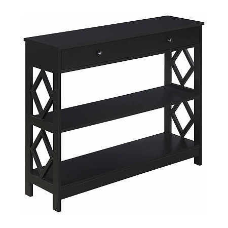 Click here for 1-Drawer Console Table  One Size  Black prices