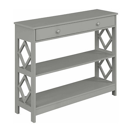 Click here for 1-Drawer Console Table  One Size  Gray prices