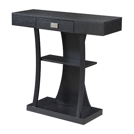 Click here for Newport Harri 1-Drawer Console Table  One Size  Bl... prices