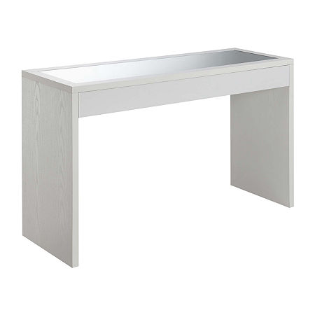 Click here for Northfield Mirrored Console Table  One Size  White prices