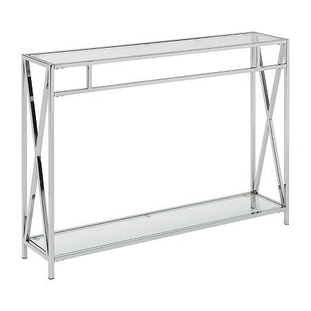 Oxford Console Table - Silver-Tone